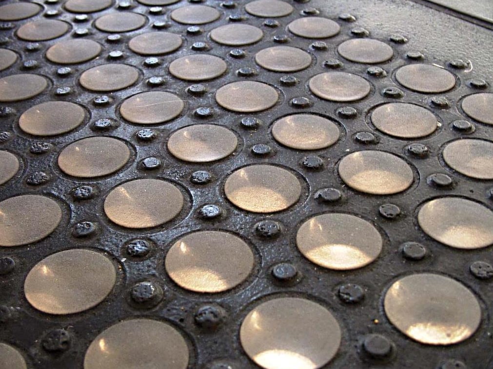 Cast Iron with Glass Prisms | Sidewalk Prisms