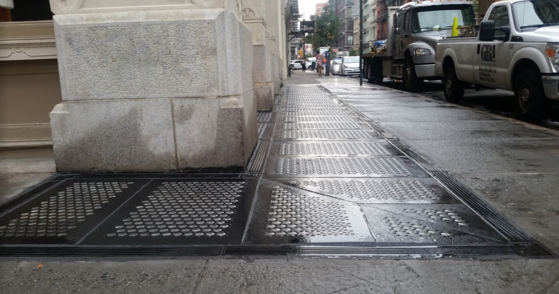 Cast Iron with Glass Prisms | Sidewalk Prisms