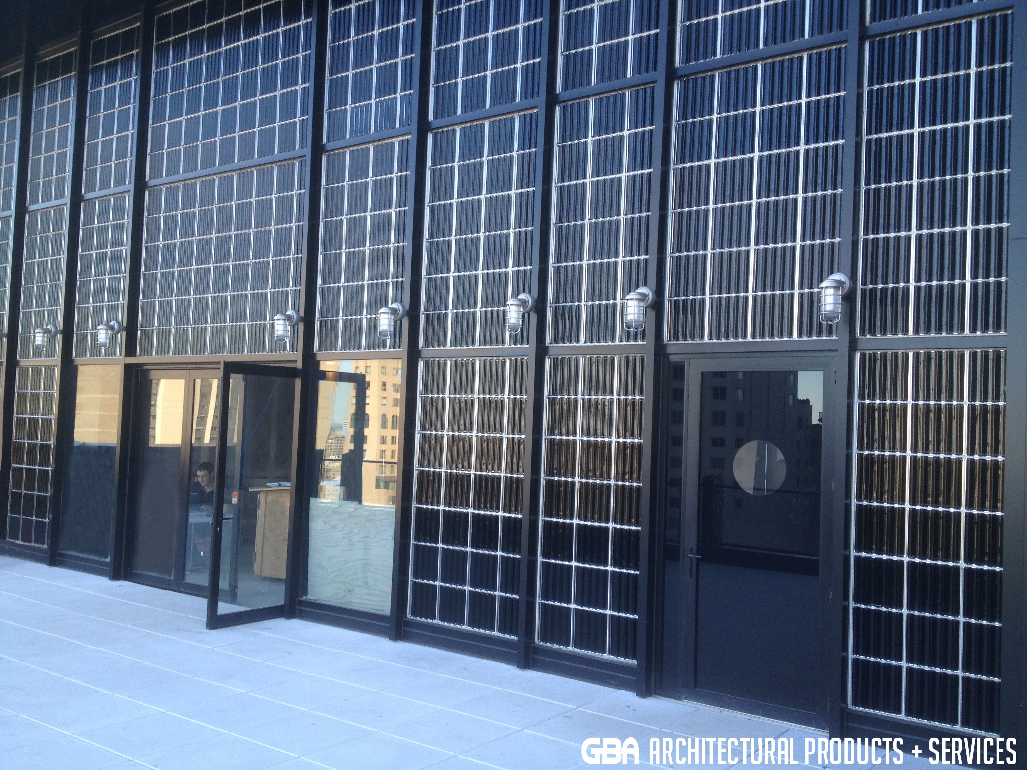 Glass Block Accent Walls