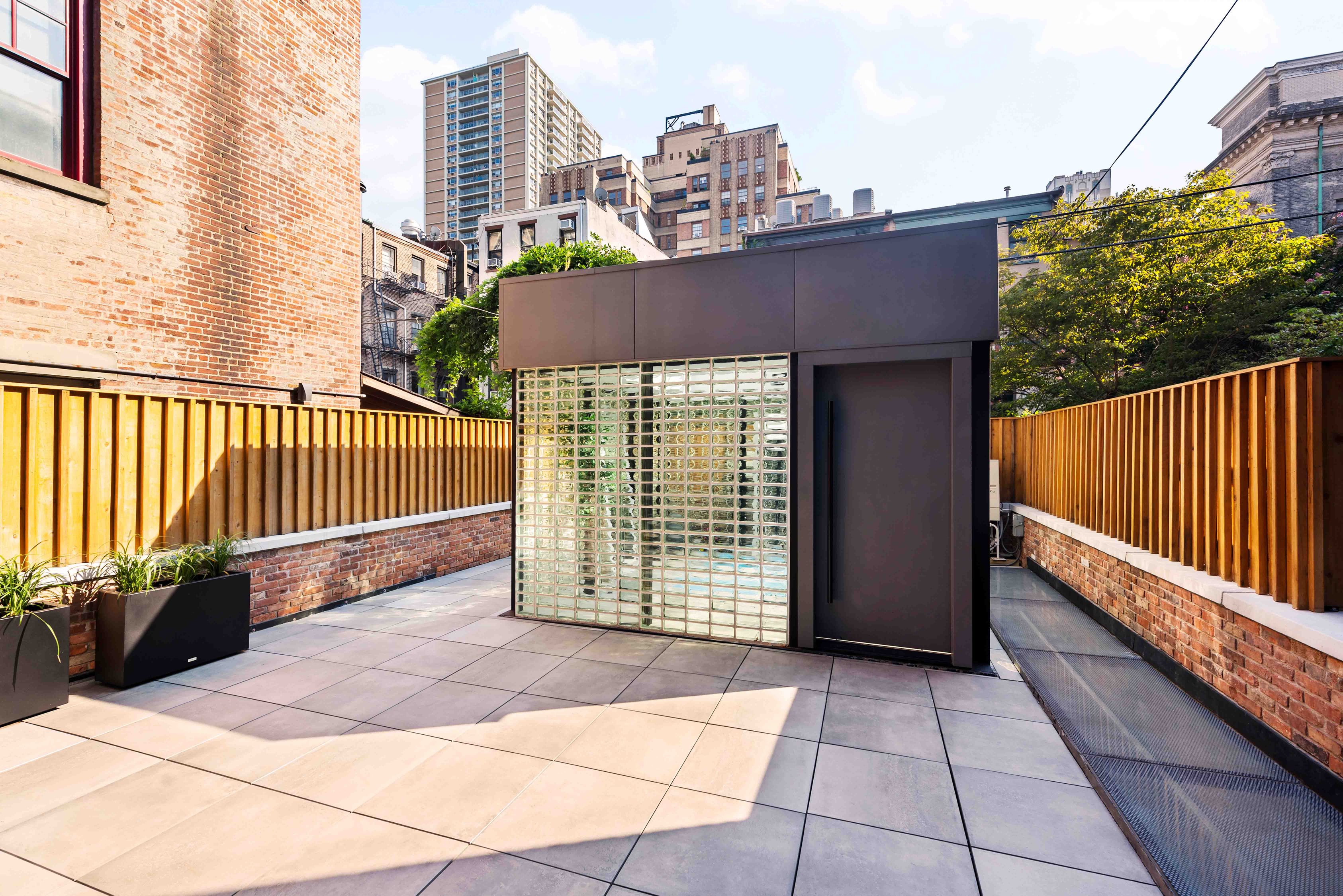 Glass Brick Architecture with Glass Brick Installations